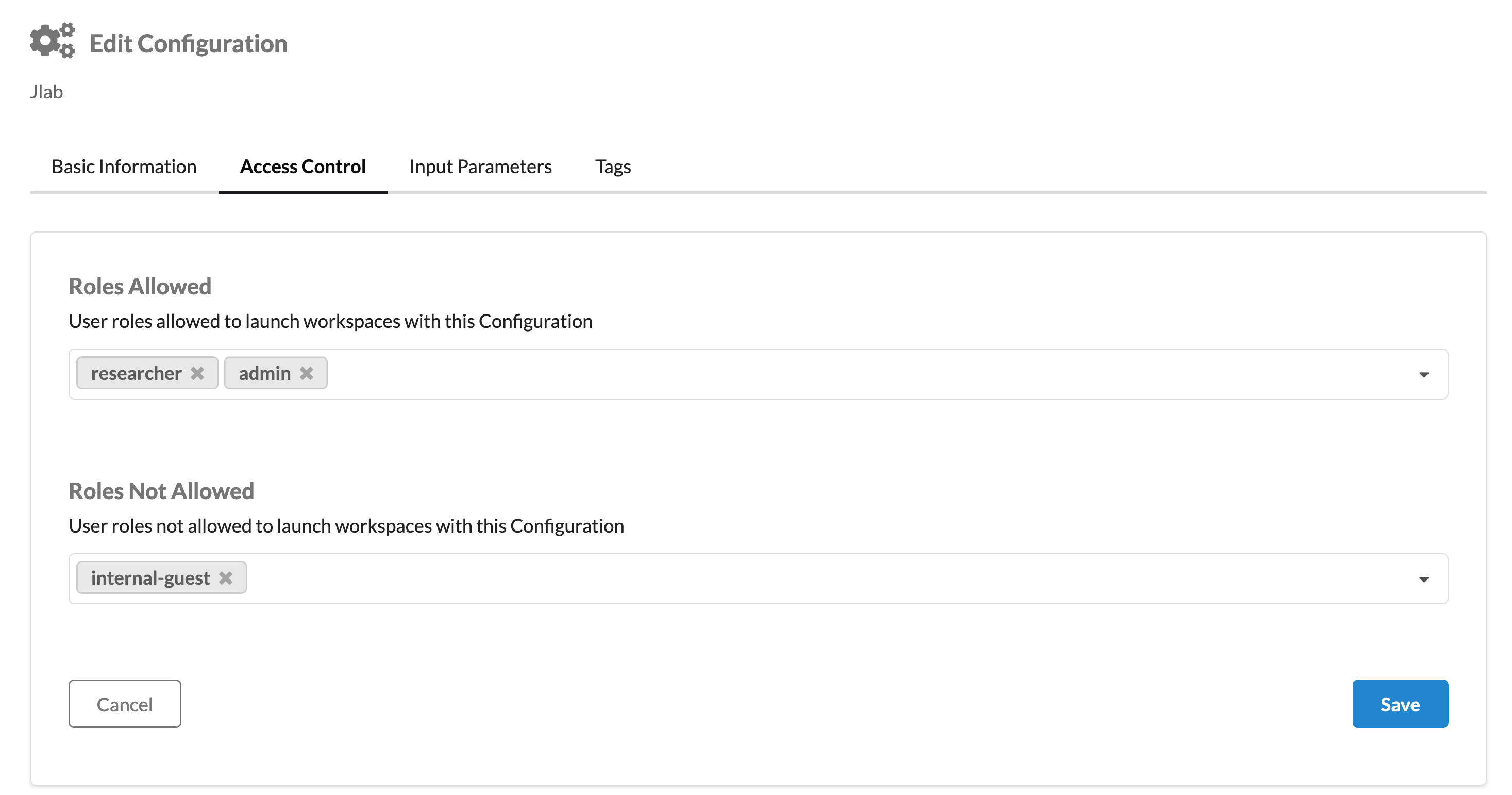 [Bug] No way to choose or enter Configuration during the creation of a workspace · Issue #1104 ...