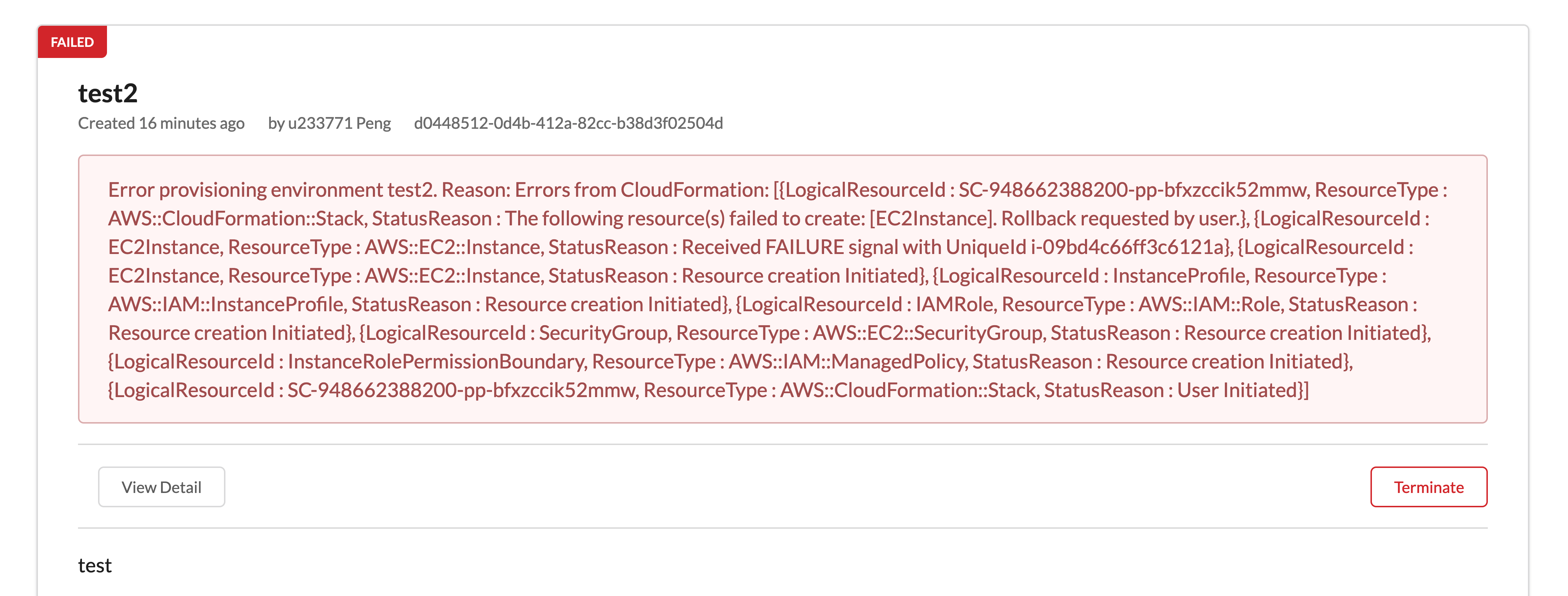 [Bug] Failed to start windows workspace · Issue #1144 · awslabs/service-workbench-on-aws · GitHub