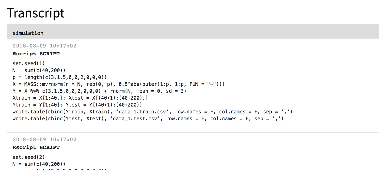 Deliver `transcript.txt` to users · Issue #1009 · vatlab/sos · GitHub