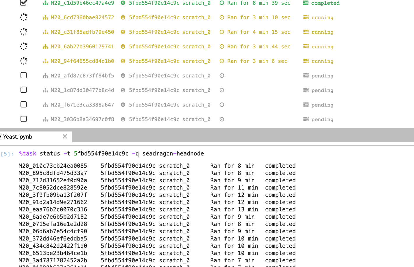 Output of `%task` magic is not displayed. · Issue #43 · vatlab ...