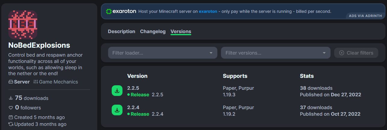 Modrinth project download is too quiet when resource is missing · Issue #166 · itzg/mc-image ...