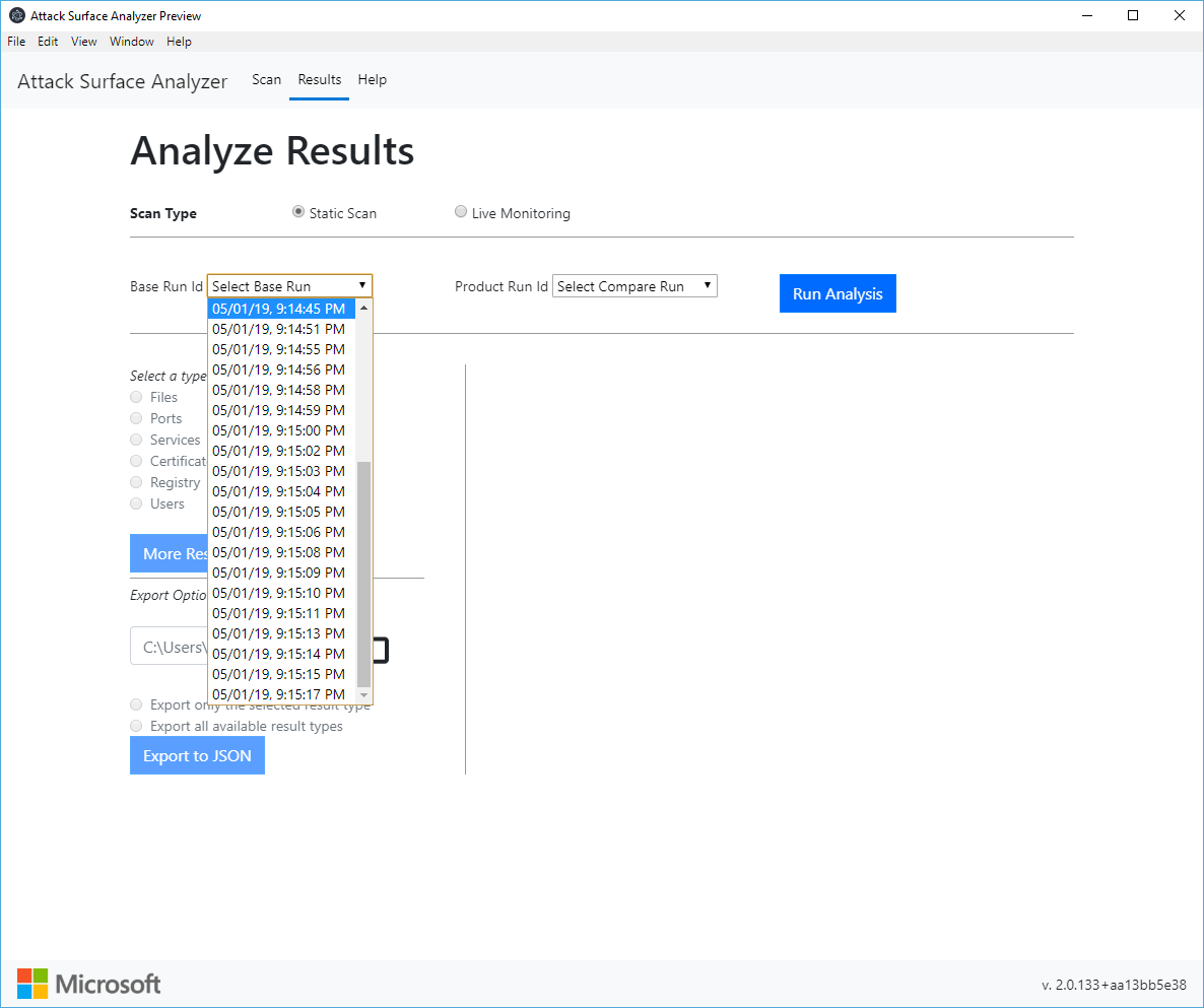 Restrict length of runid names · Issue #173 · microsoft/AttackSurfaceAnalyzer · GitHub