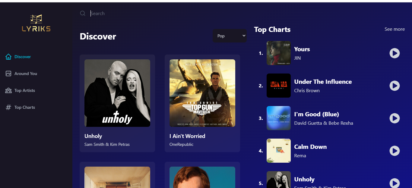 GitHub - piyush-mahajan/spotify-clone