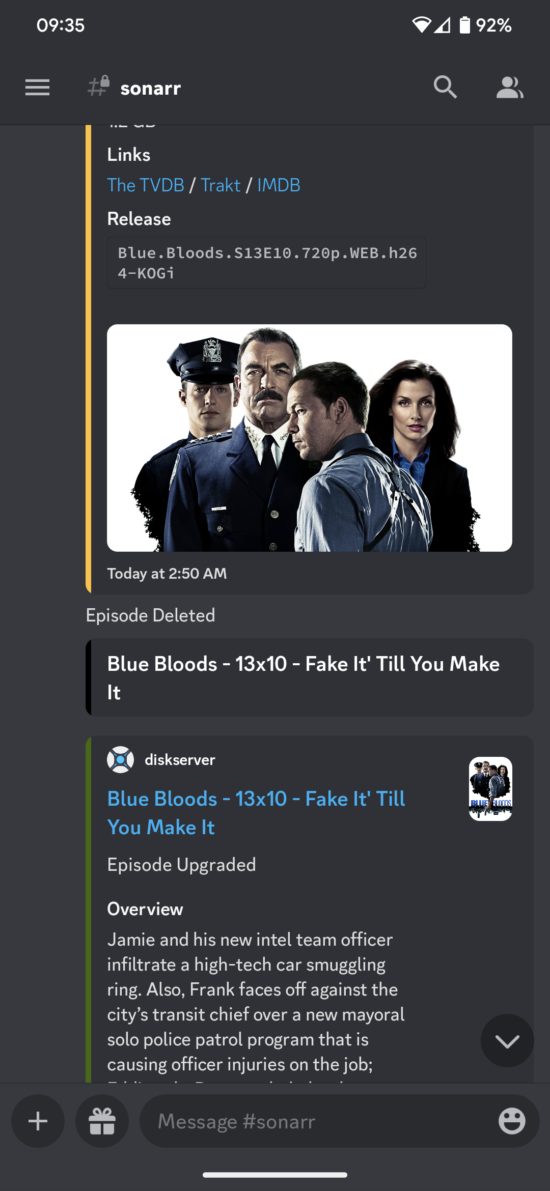 Add media info to file deleted discord connect · Issue #5372 · Sonarr/Sonarr · GitHub