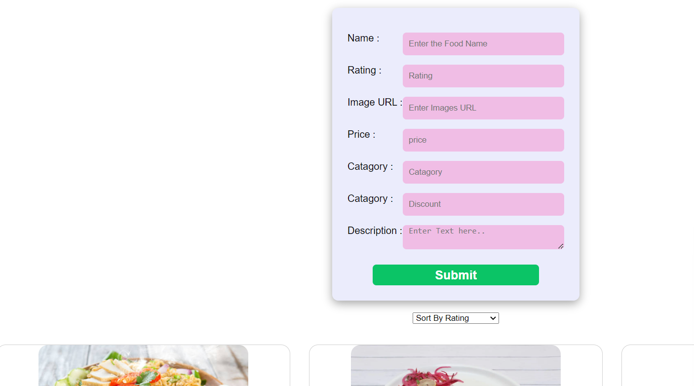 GitHub - arnavdev25/Mini-Restaurant-App: A small web application for ...
