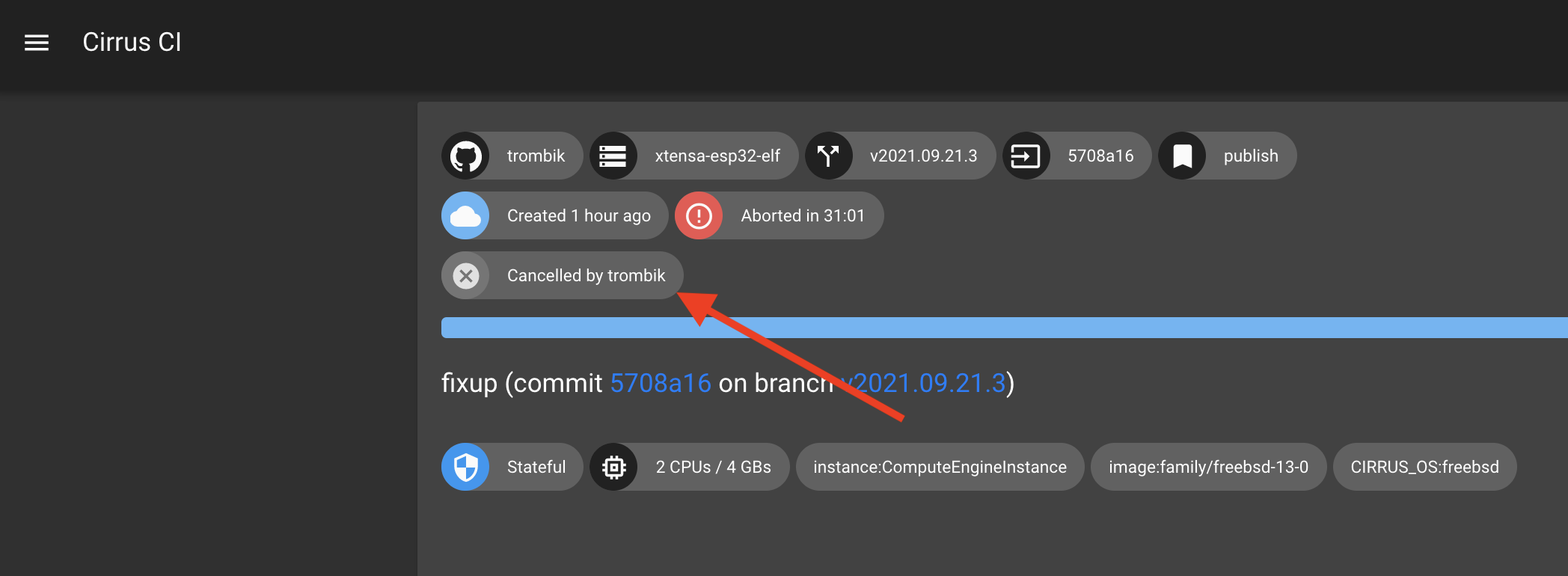 Task was canceled while scheduling was delayed · Issue #917 · cirruslabs/cirrus-ci-docs · GitHub