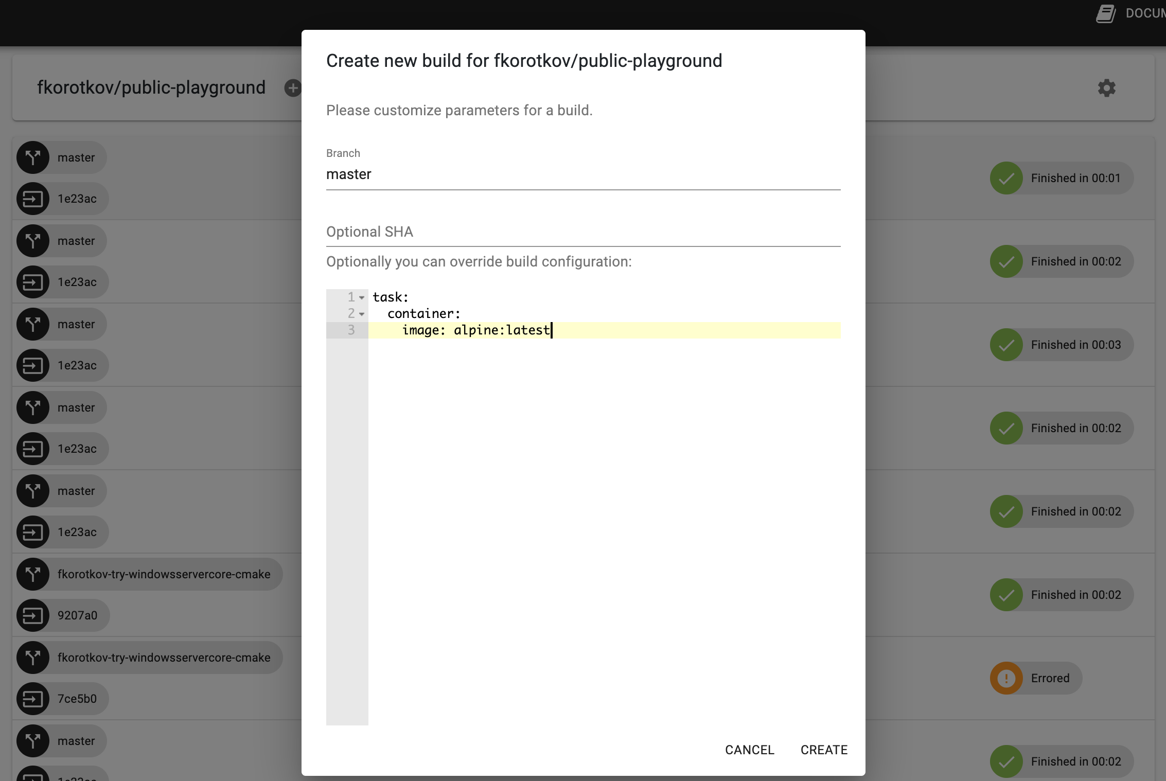 Allow builds to be programmatically triggered using the GraphQL API · Issue #90 · cirruslabs ...