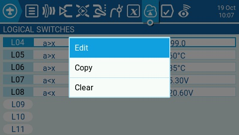 Difference at logical switches between mainscreen an editscreen · Issue #2613 · EdgeTX/edgetx ...