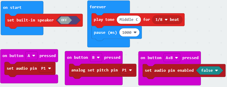 Remove external speaker connection if V2 board is detected · Issue #5198 · microsoft/pxt ...