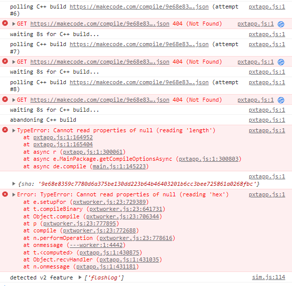 Is the cloud C++ compiler down? · Issue #5353 · microsoft/pxt-microbit · GitHub