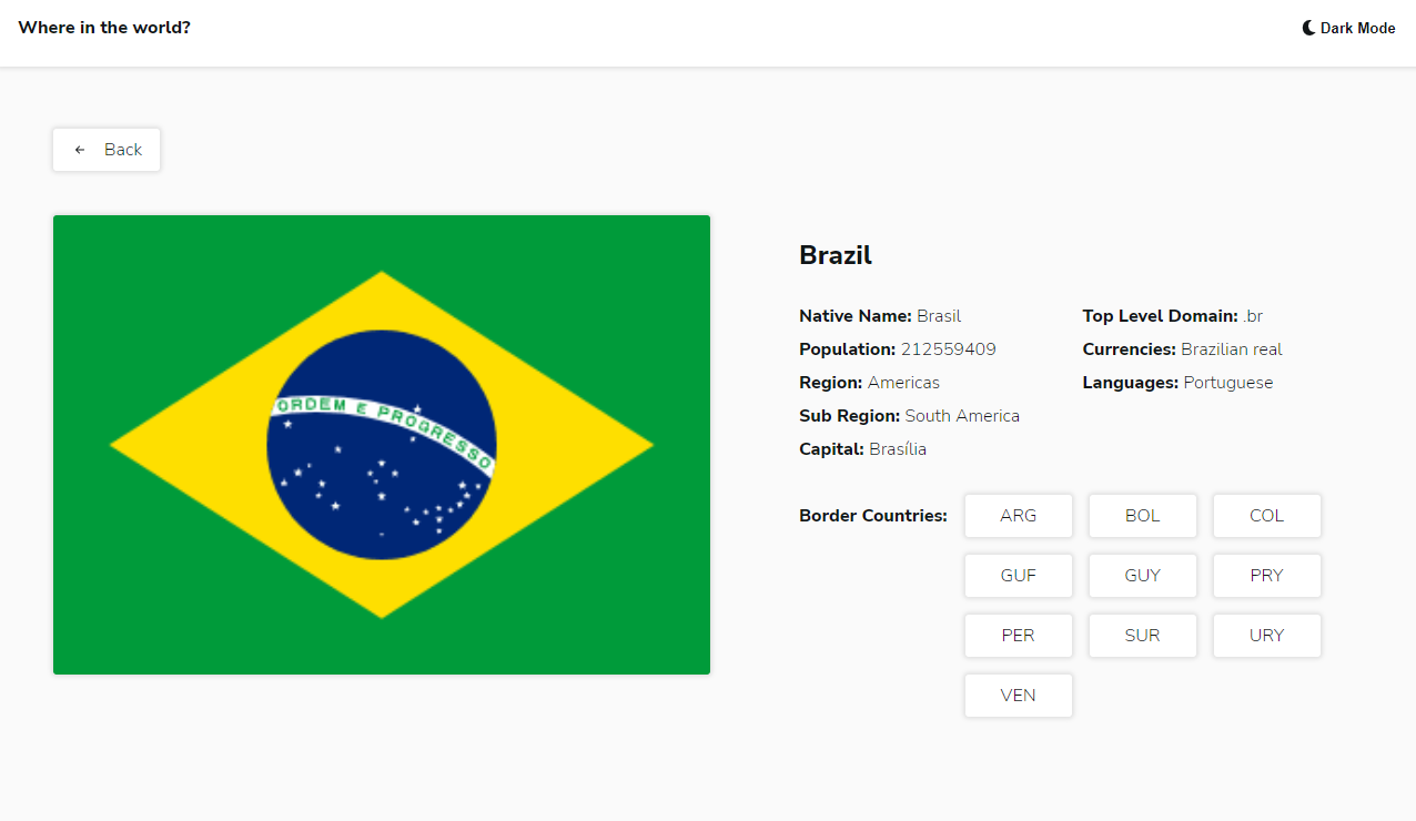 GitHub - mateus-gotardi/Rest-Countries: consuming REST Countries API ...