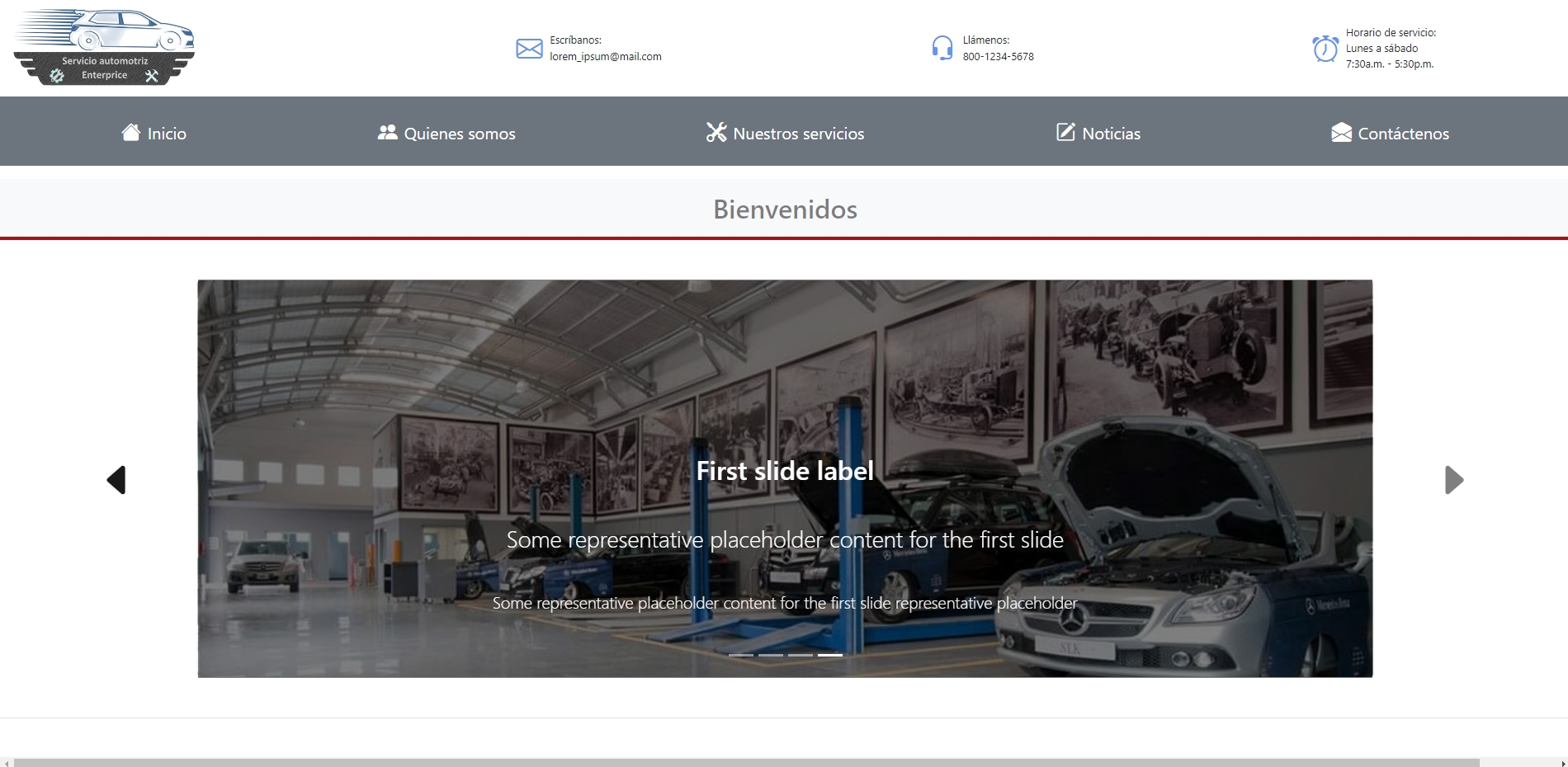 GitHub - misproyectosweb/proyecto-web-07: Sitio web que muestra información variada de un taller ...