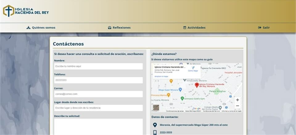 GitHub - misproyectosweb/proyecto-web-02: Sitio web que muestra información variada de una iglesia