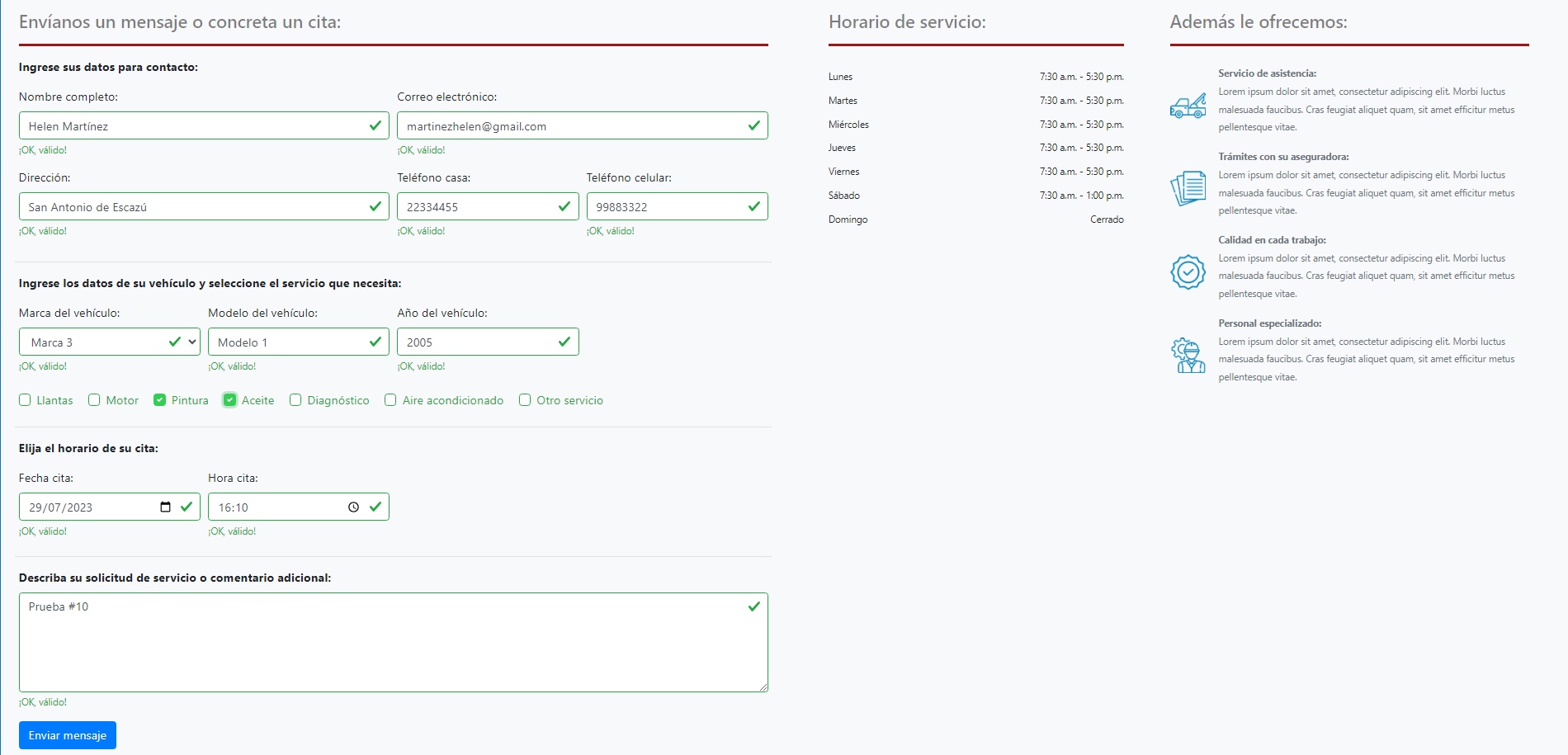 GitHub - misproyectosweb/proyecto-web-07: Sitio web que muestra información variada de un taller ...