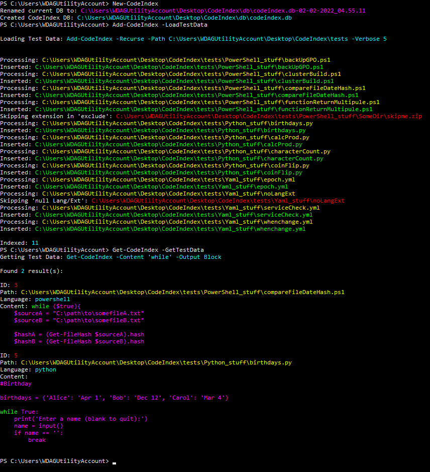 GitHub - cheats-py/CodeIndex: A PowerShell module to index all your ...