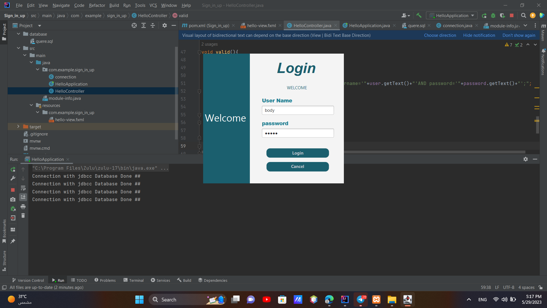 GitHub - abdoelsaeed/Login: login with javafx and sql