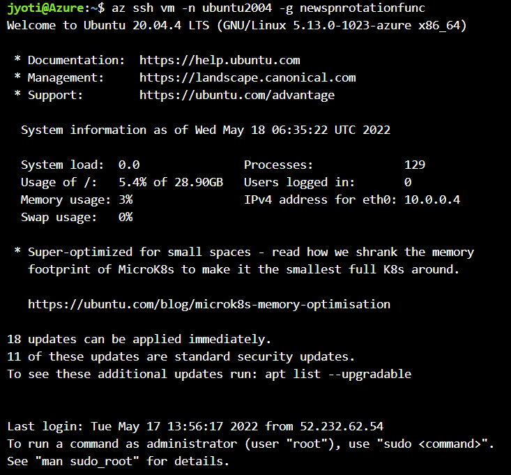 az ssh vm only works when VM has public IP · Issue #22509 · Azure/azure-cli · GitHub
