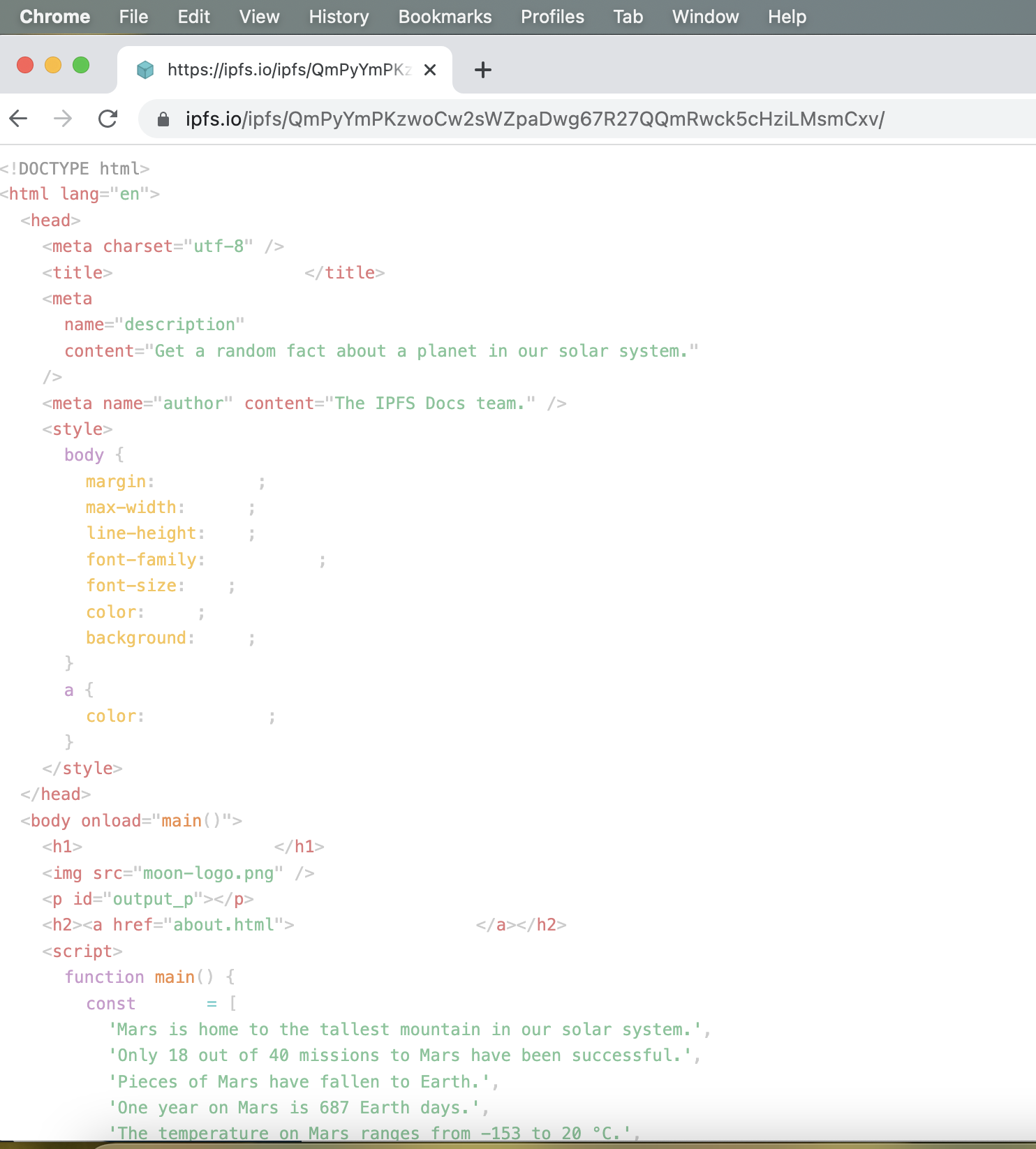 Host Multipage Website On Ipfs · Issue 1210 · Ipfsipfs Docs · Github