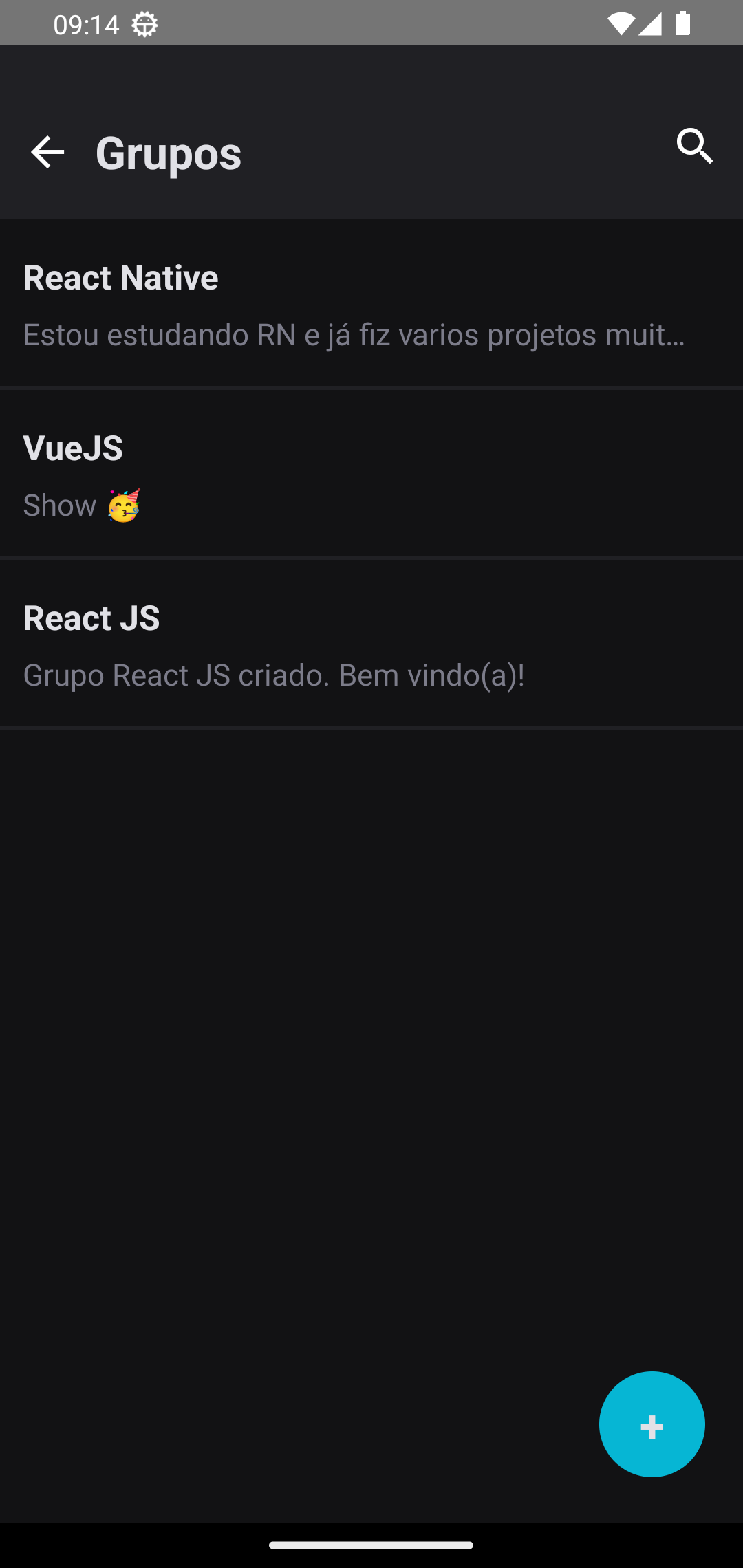 GitHub - rodrigo-dias-silva/Grupos: Grupos é um aplicativo de mensagens em tempo real, criado ...