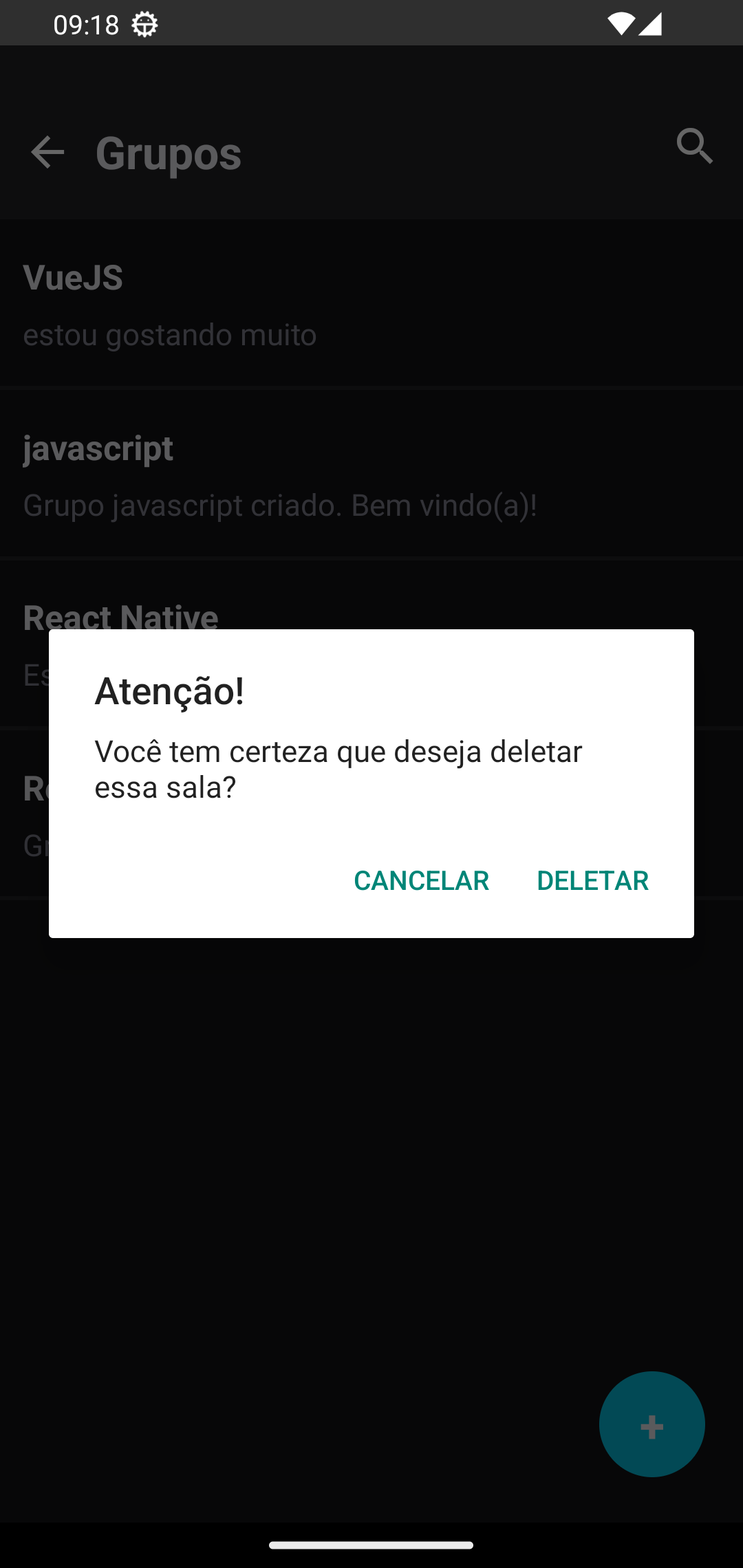GitHub - rodrigo-dias-silva/Grupos: Grupos é um aplicativo de mensagens em tempo real, criado ...