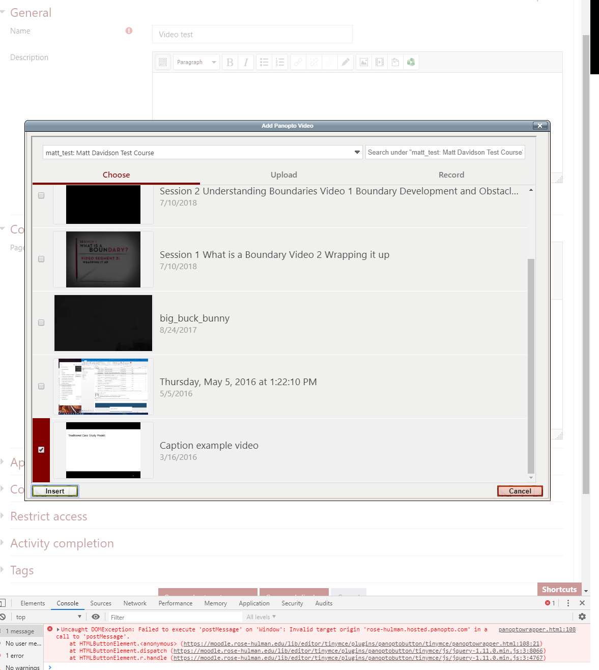 Insert video button not working · Issue #17 · Panopto/Add-Panopto-Video--button-for-moodle ...
