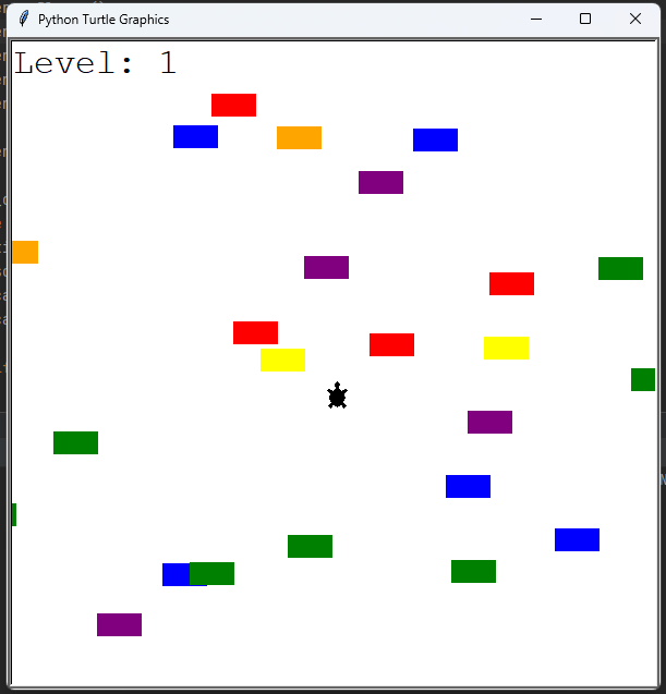 GitHub - IfeoluwaShode/TURTLE_CROSSING_GAME: Turtle Crossing is a modern adaptation of the ...