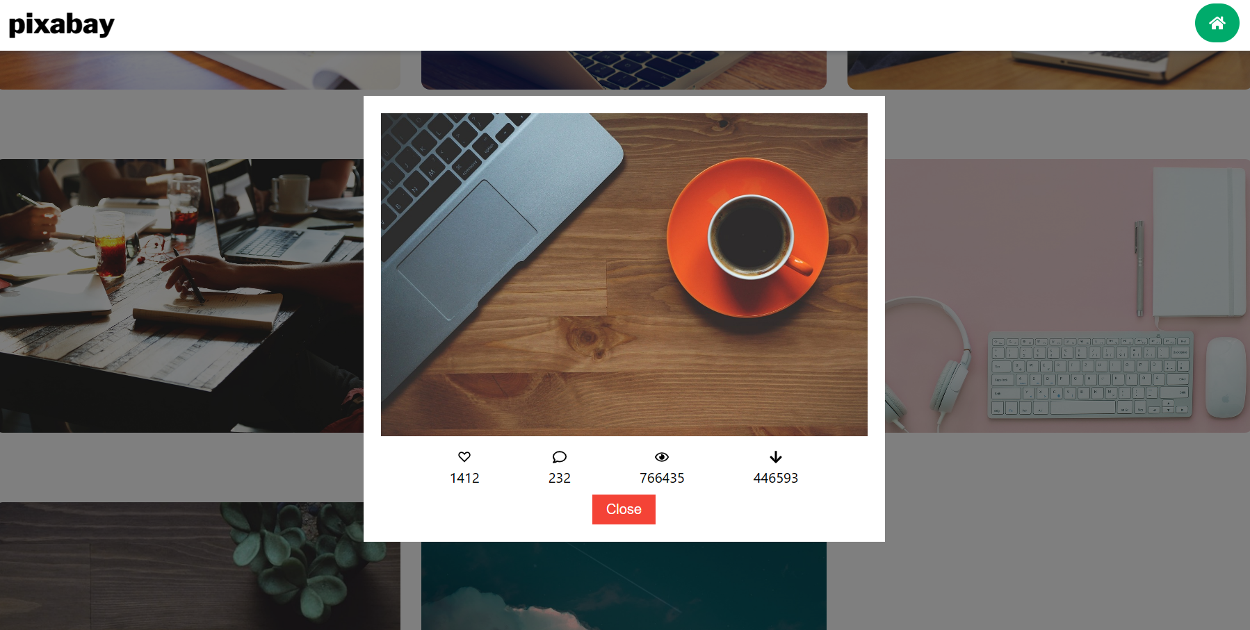 GitHub - MohdFahad1/pixabay-clone