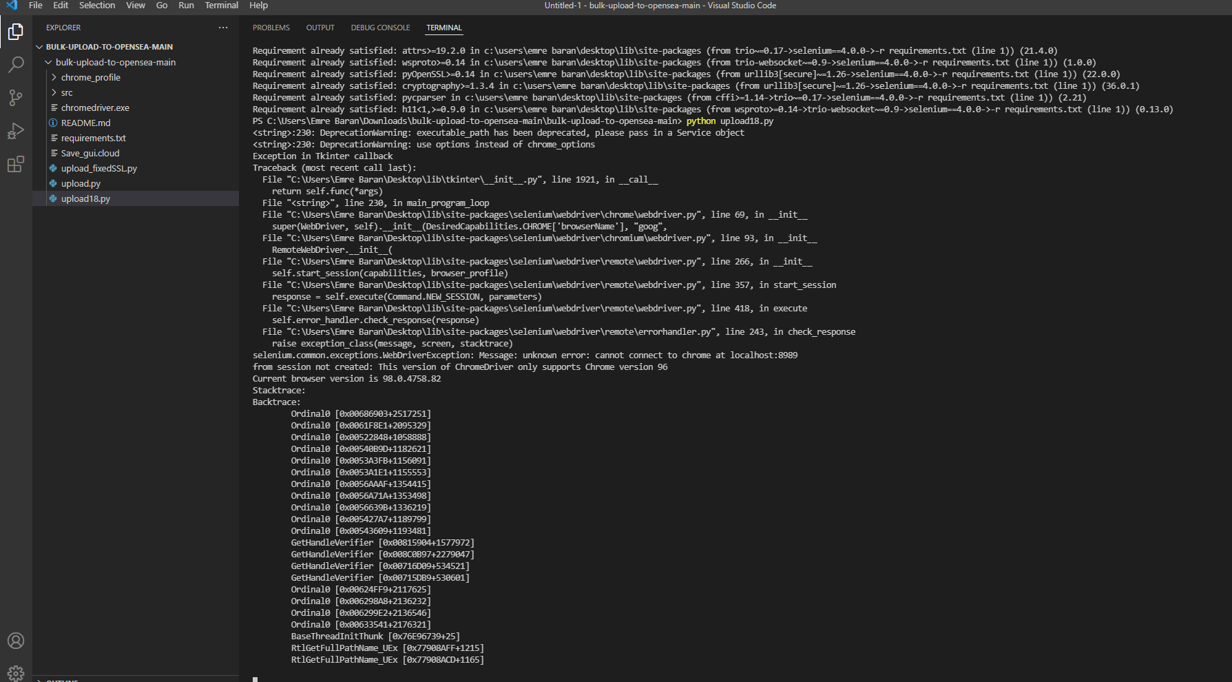 Error yarn add all or npm install yarn · Issue #662 · HashLips/hashlips_art_engine · GitHub