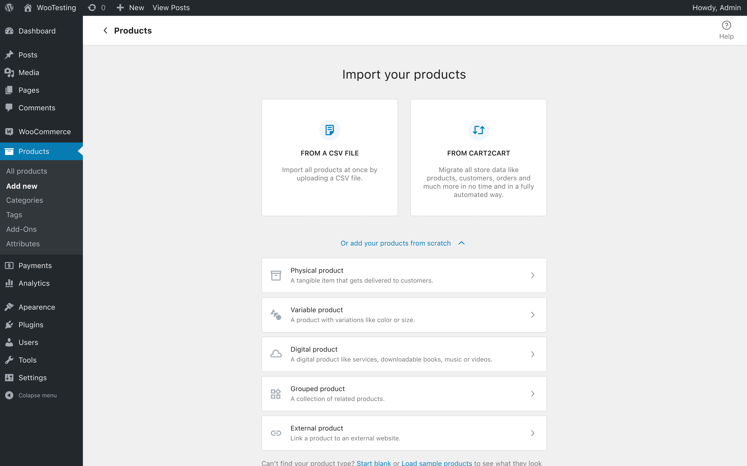 Task List: Add Products Task - Import products · Issue #32143 ...