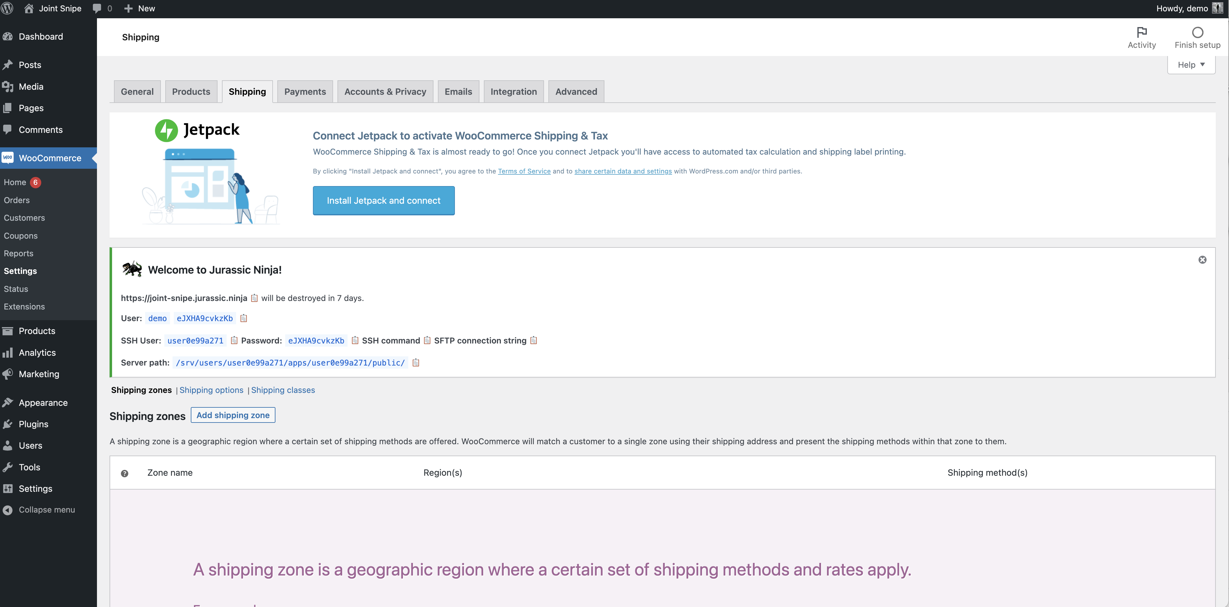 Display Wcs As Recommended Extension In Shipping Settings · Issue 33370 · Woocommerce