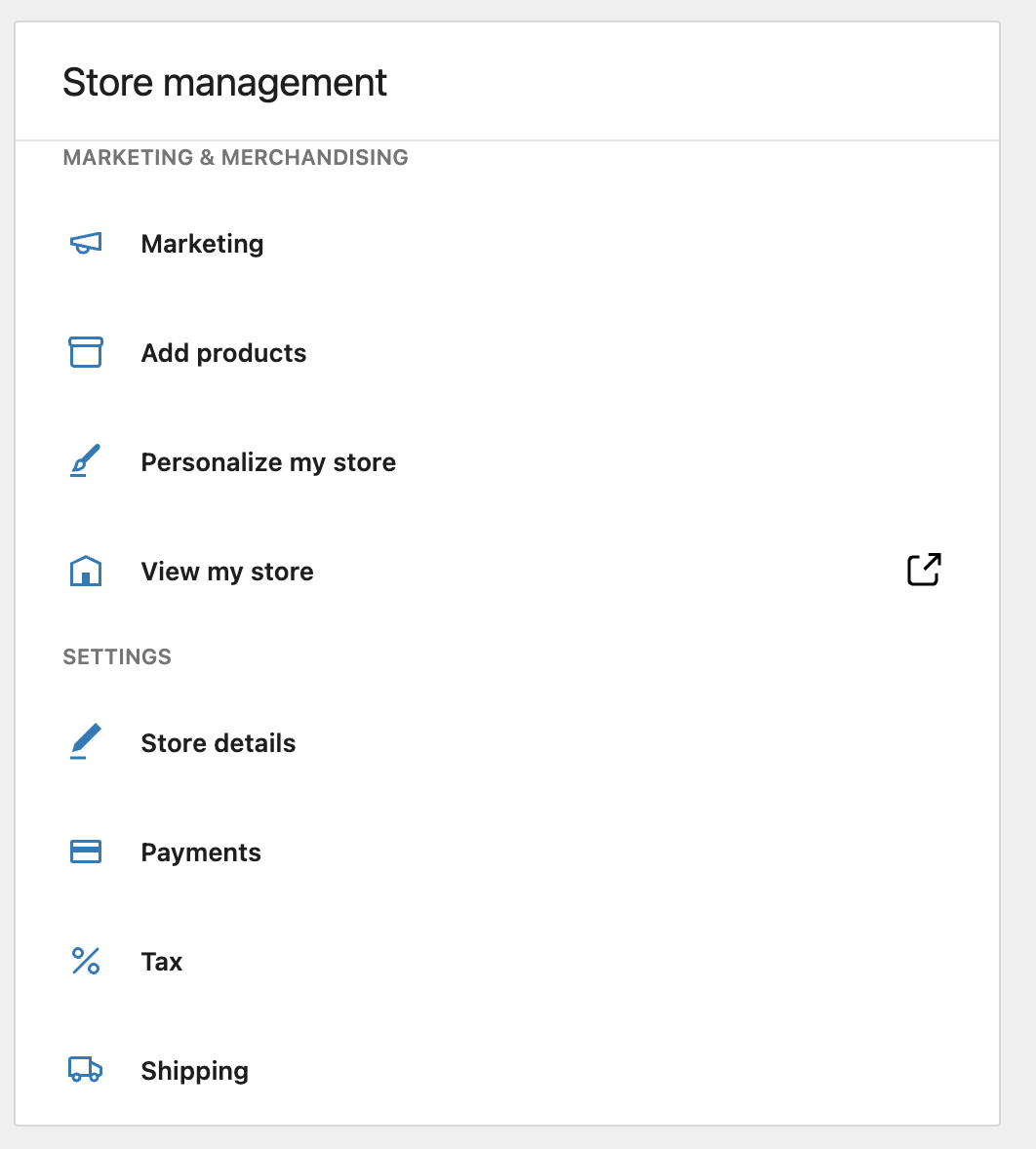 [enhancement] Fix The Padding On The Manage My Store Panel On The Home Screen · Issue 35583