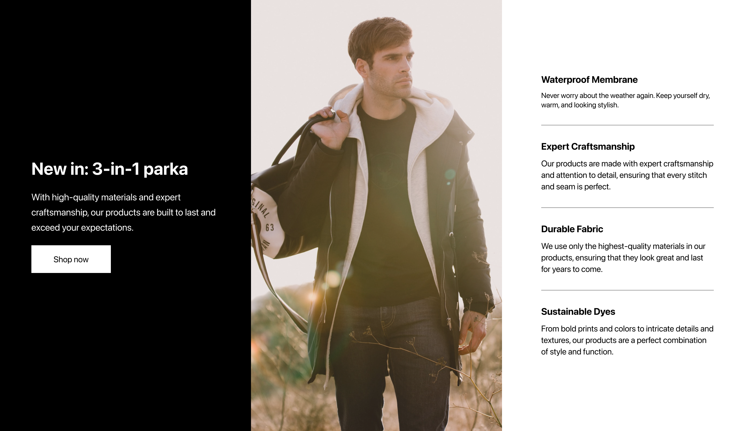 [CYS Woo Express] Hero product 3-split · Issue #11398 · woocommerce/woocommerce-blocks · GitHub