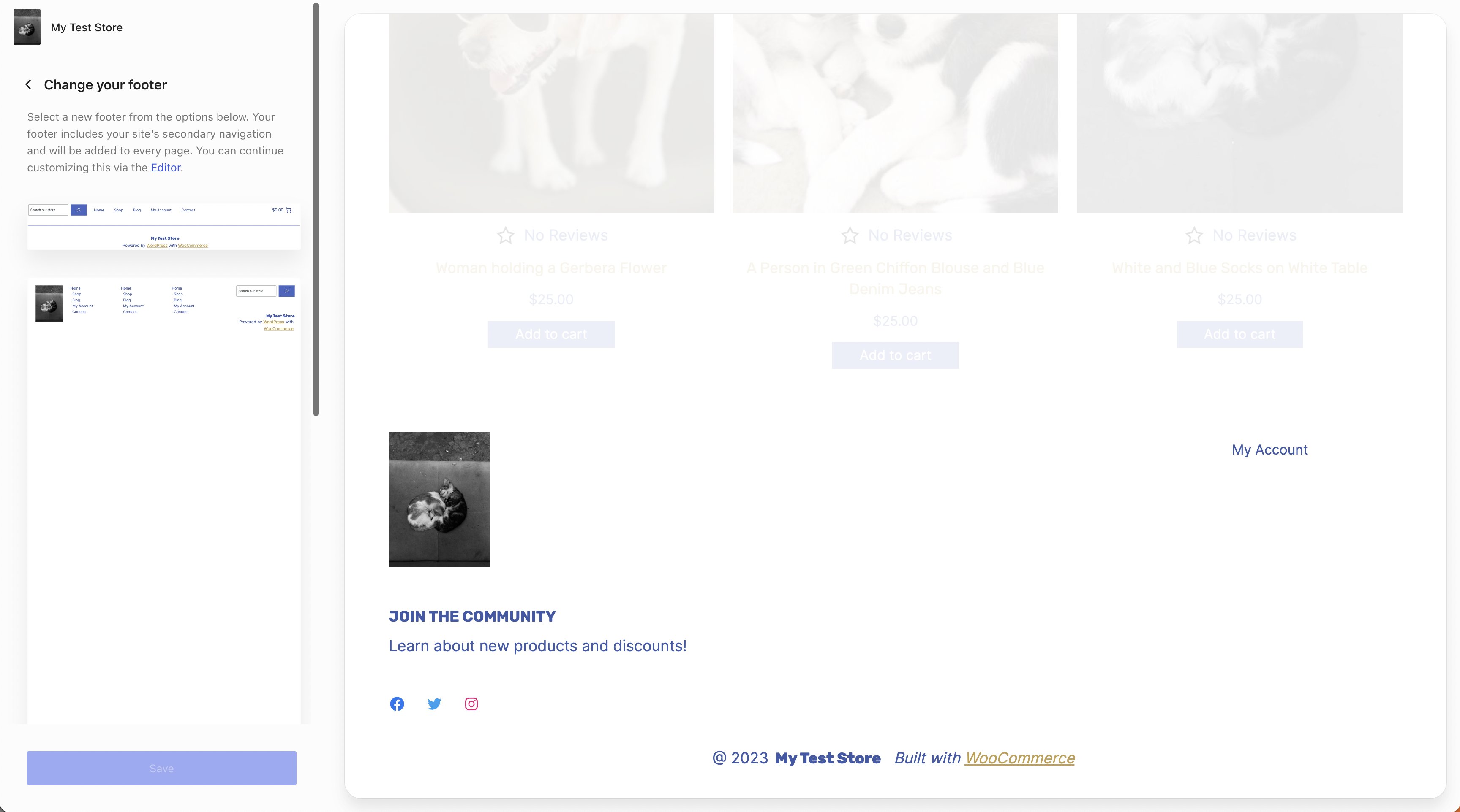 [cys] Footers · Issue 41032 · Woocommerce Woocommerce · Github