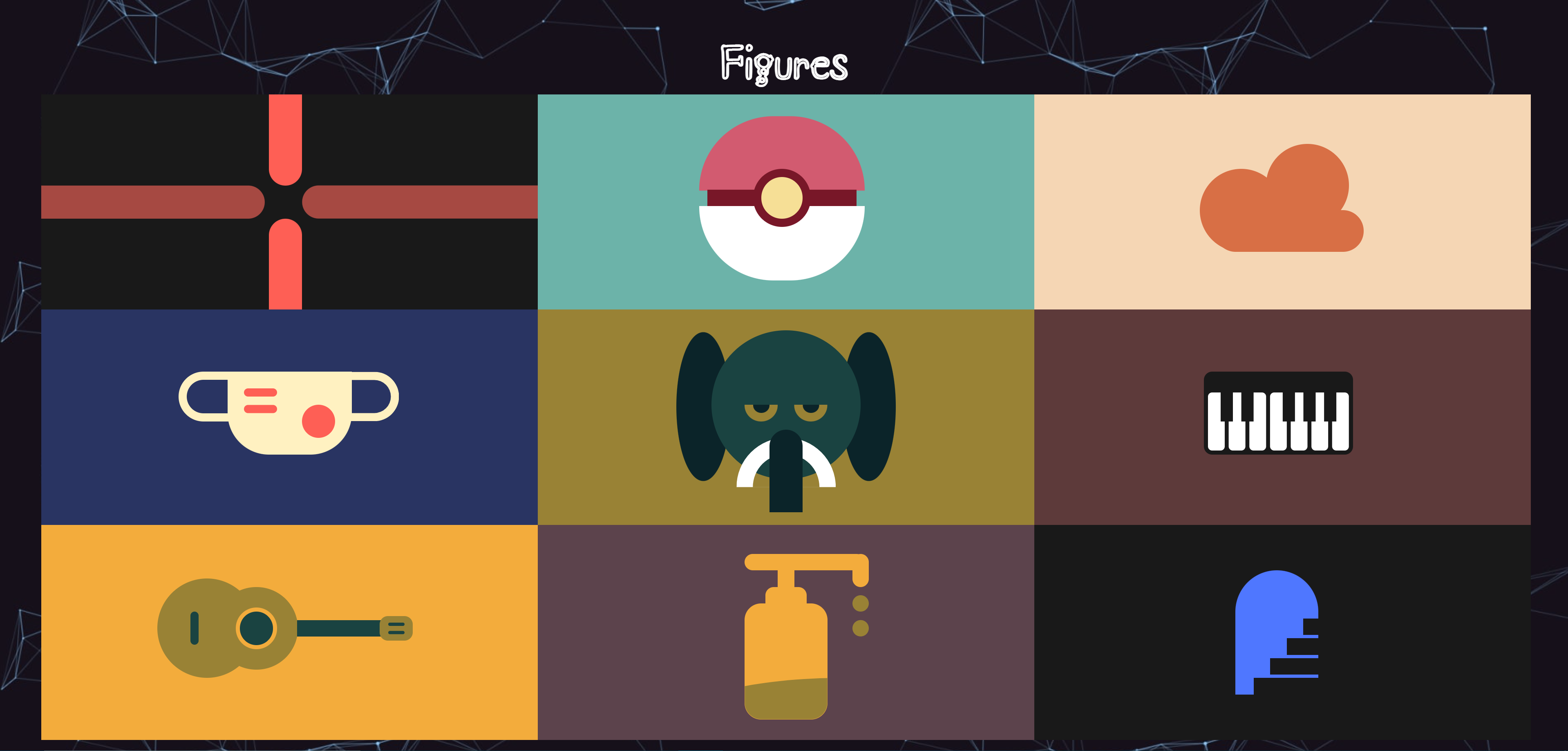 GitHub - veronhoxha/figures: Recreating CSS Battle challenges