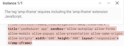 amp-iframe script not loaded by amp_components on multiline iframe · Issue #16356 · TryGhost ...