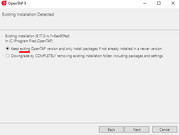 Misspelled word inside installer · Issue #370 · opentap/opentap · GitHub