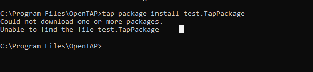 tap package install of file-like objects · Issue #551 · opentap/opentap ... tap package install of file-like objects · Issue #551 · opentap/opentap ...