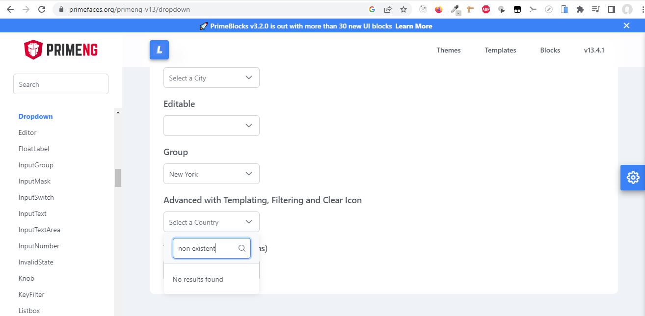 Component: Filterable Dropdown overlay should keep position ...