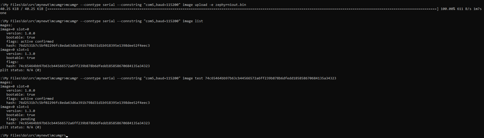Correct syntax for imgtool.py command · Issue #1300 · mcu-tools/mcuboot · GitHub