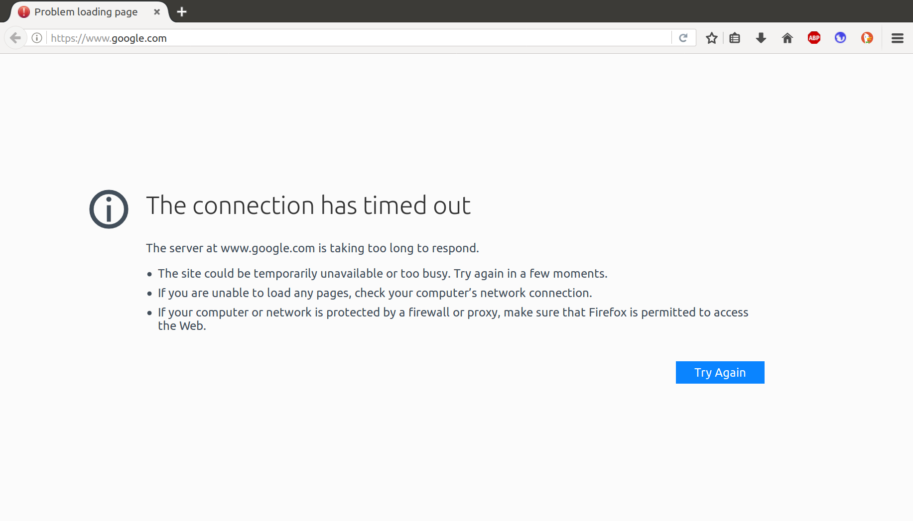 可以访问Google主页，但将Firefox的主页设成google.com却显示连接超时 · Issue #6397 · XX-net/XX-Net · GitHub