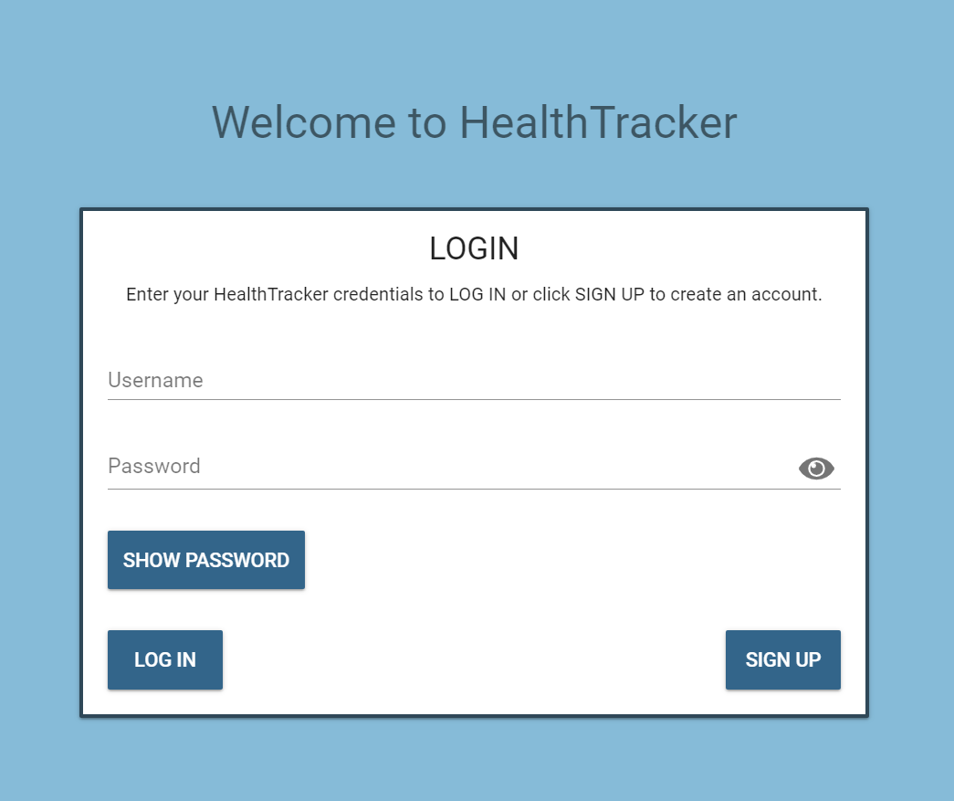 GitHub - bhoomildayani182/HealthTracker