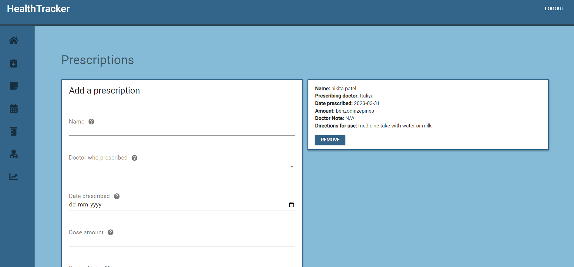 GitHub - bhoomildayani182/HealthTracker