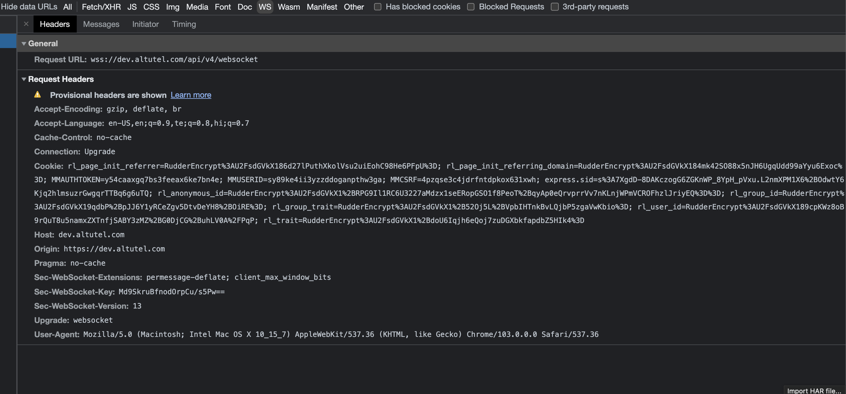Websockets Not Connecting In Local Machine While Developing · Issue 20083 · Mattermost