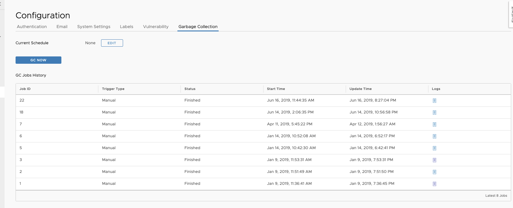 GC scheduler seems to have a bug while Scheduling next plan. · Issue ...