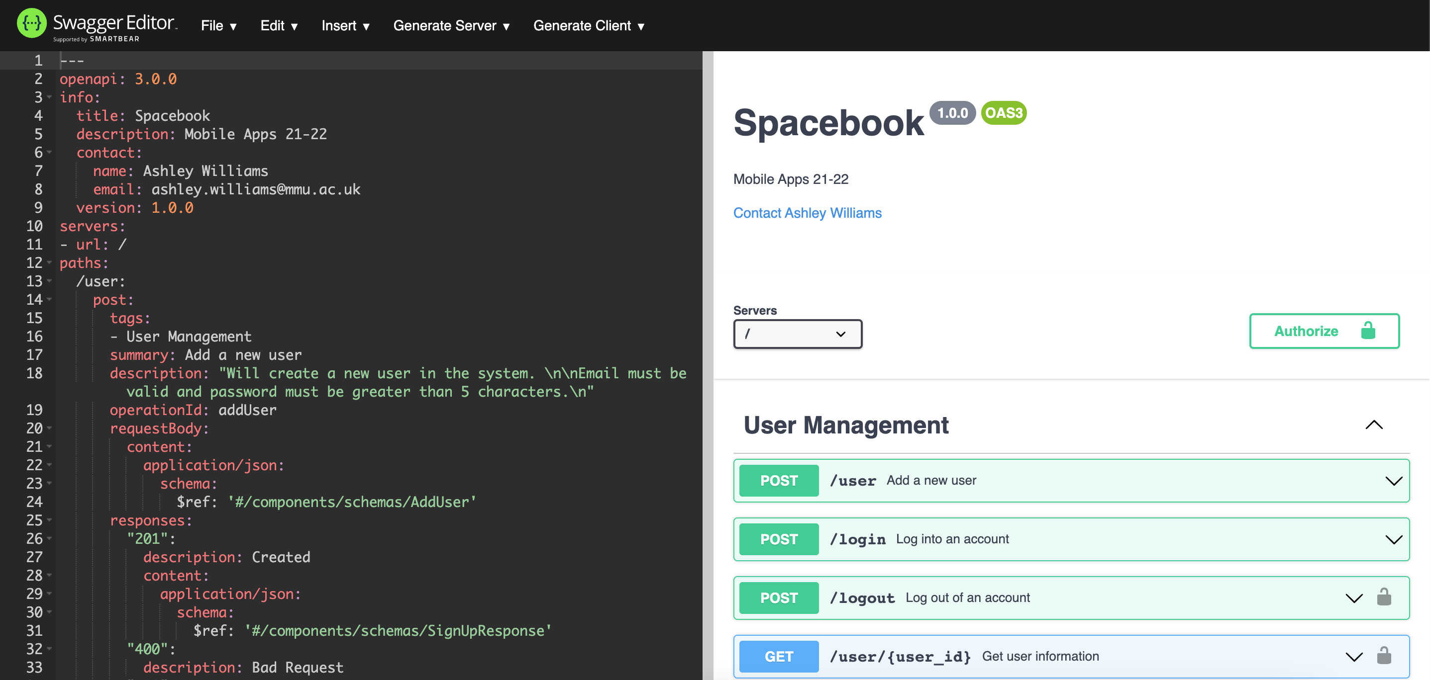GitHub - officialdlusi/Spacebook: React Native Project