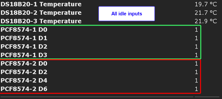 Tasmota v12.4.0.3 - 2x PCF8574 Mode2 problem · Issue #18232 · arendst/Tasmota · GitHub