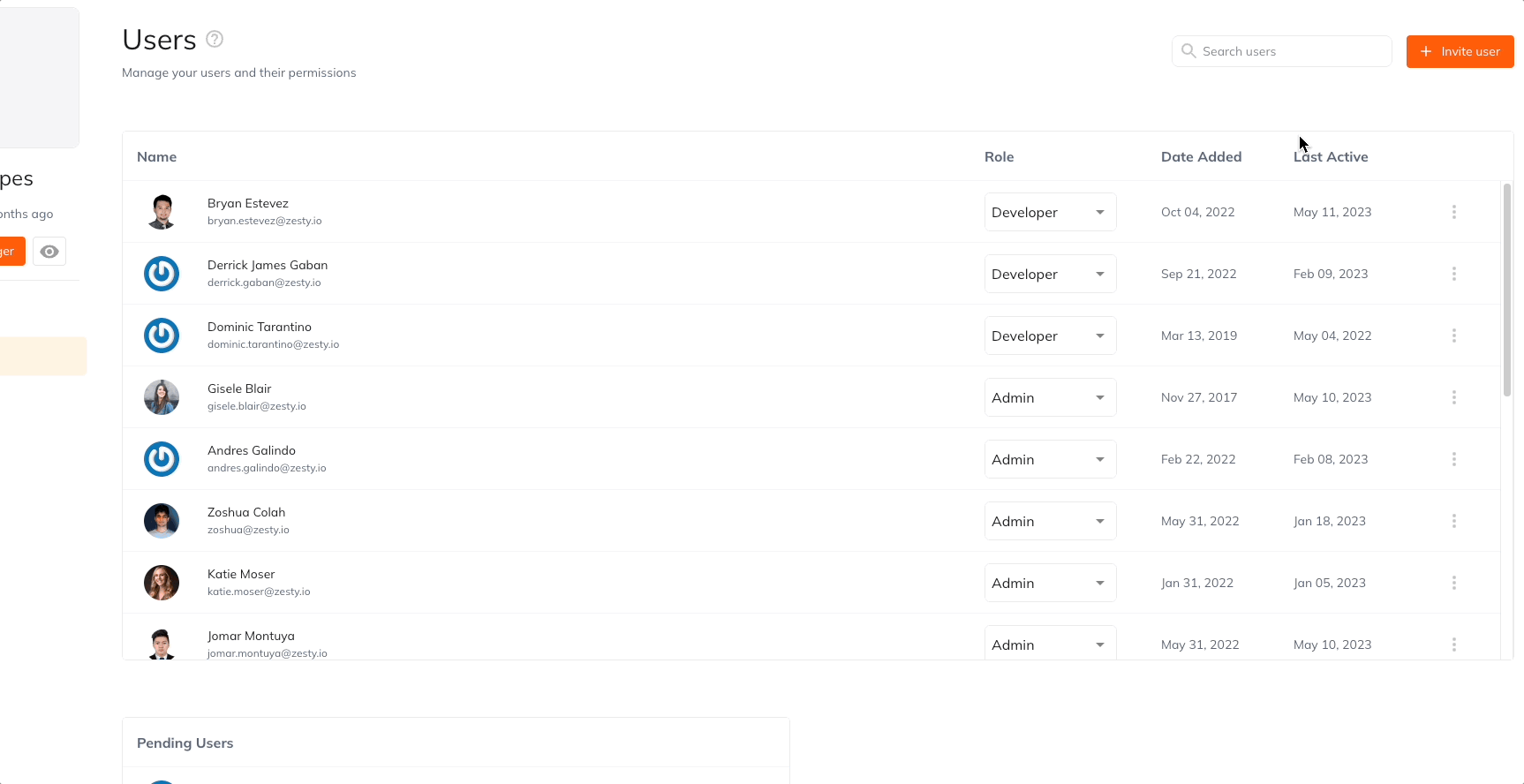 accounts: user invitation role dropdown should not include owner · Issue #1719 · zesty-io ...