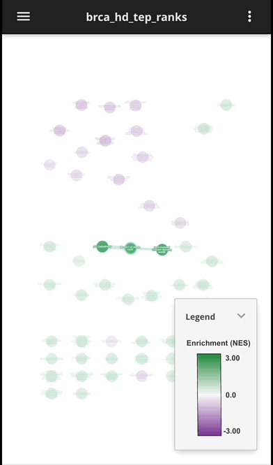 Open The Sidebar When Clicking A Node · Issue 100 · Cytoscapeenrichment Map Webapp · Github