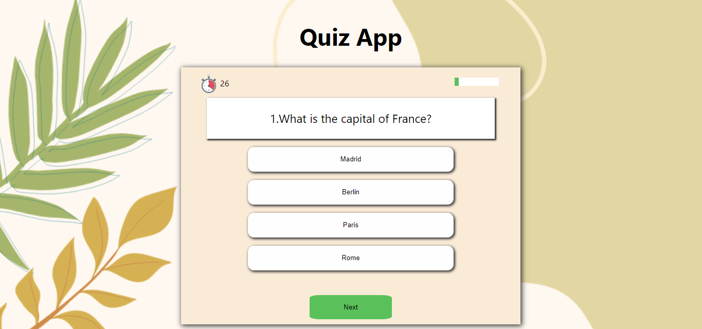 GitHub - Rishahum/Quiz-App