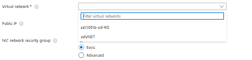 AZ-120_Lab01b-Azure_VM_Windows_Clustering.md VNet not showing up during VM creation · Issue #63 ...